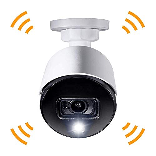 Lorex Fusion 4K Security Camera System w 2TB DVR - 8-Channel Wired Home Security System w 8 Analog Metal Cameras - Smart Motion Detection, Face Recognition, IR Night Vision, Weatherproof Surveillance