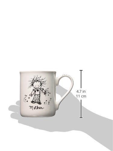 Enesco Stoneware Mug, STD, Multicolor