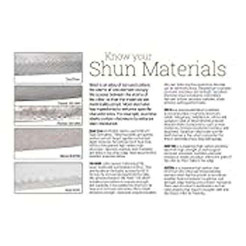 Shun Cutlery 7-Piece Essential Knife Block Set, Includes Classic 8β Chef, 6β Utility, 9β Bread & 3.5β Paring Herb Shears, Handcrafted Japanese Kitchen Knives, Black