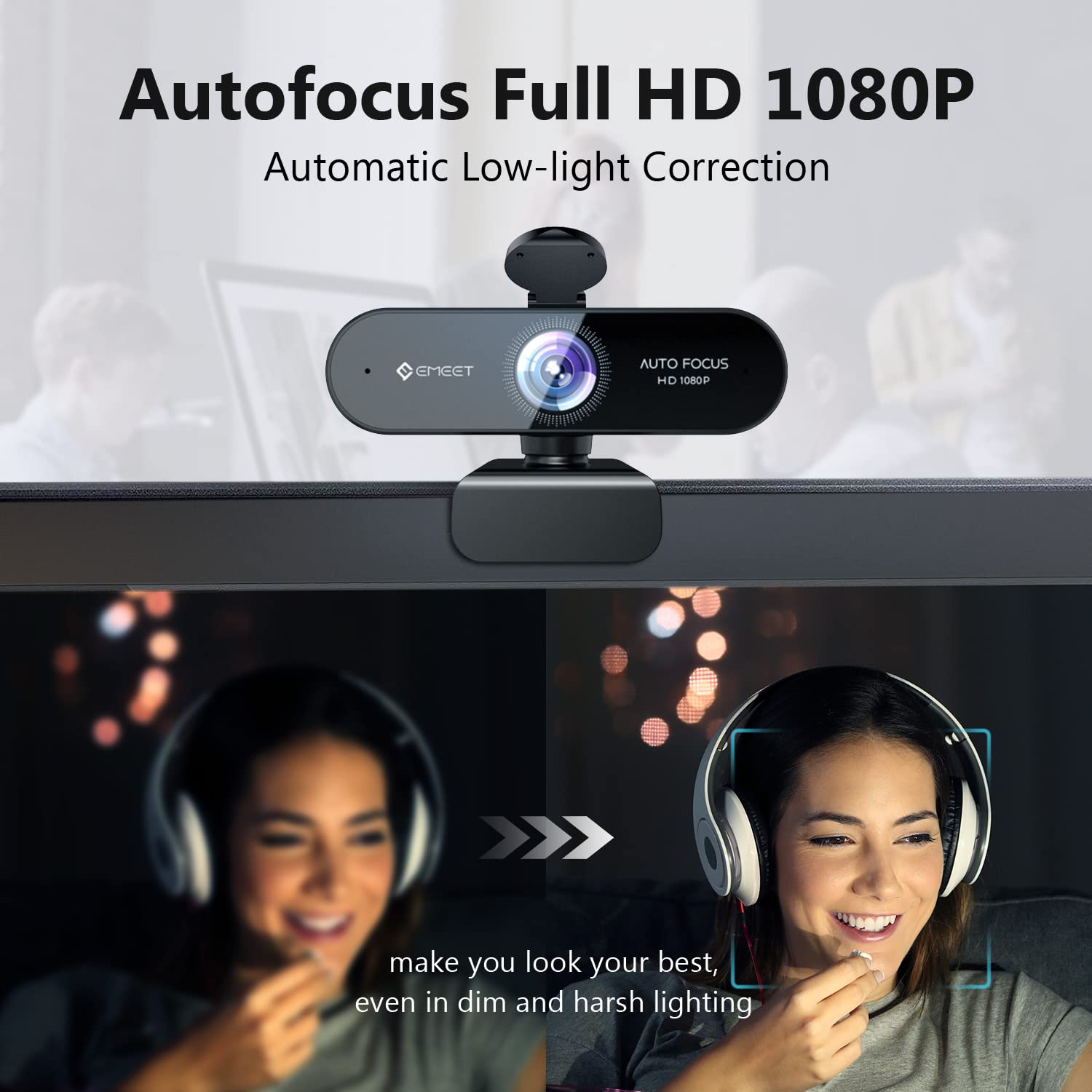 EMEET 960 Webcam + Nova Webcam