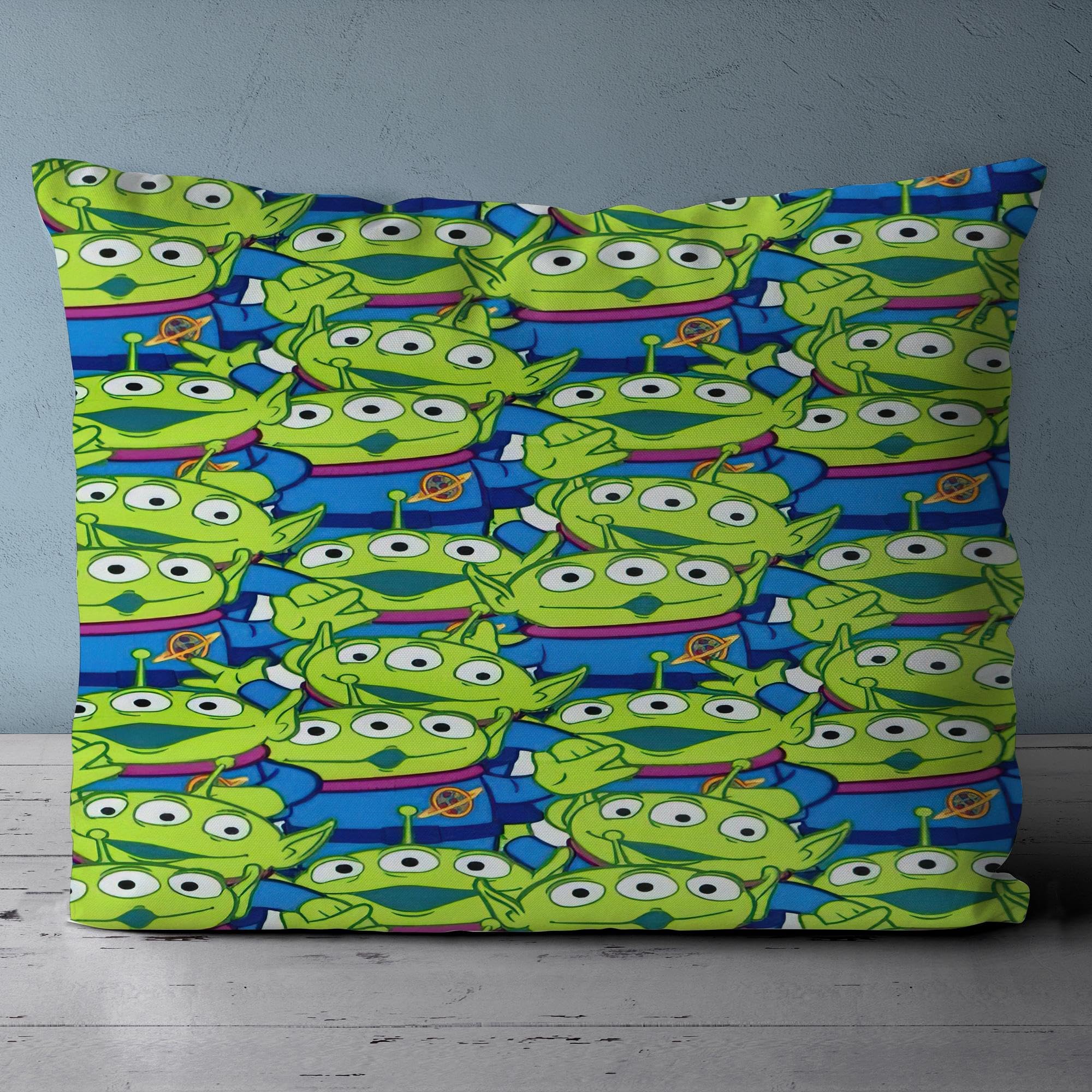 EVURU Toy Buzz Woody Cartoon Duvet Cover Set, 100% Microfiber Bedding Set, Skin-Friendly 3 Piece Comforter Cover Set for a Comfortable Sleep (03,Queen 90x90inch)