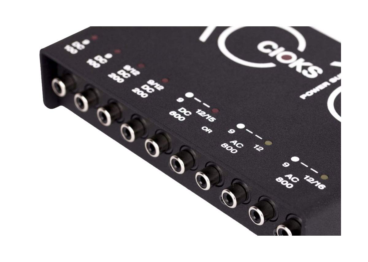 CIOKS AC10 10-output 6 Isolated Section Guitar Pedal Power Supply