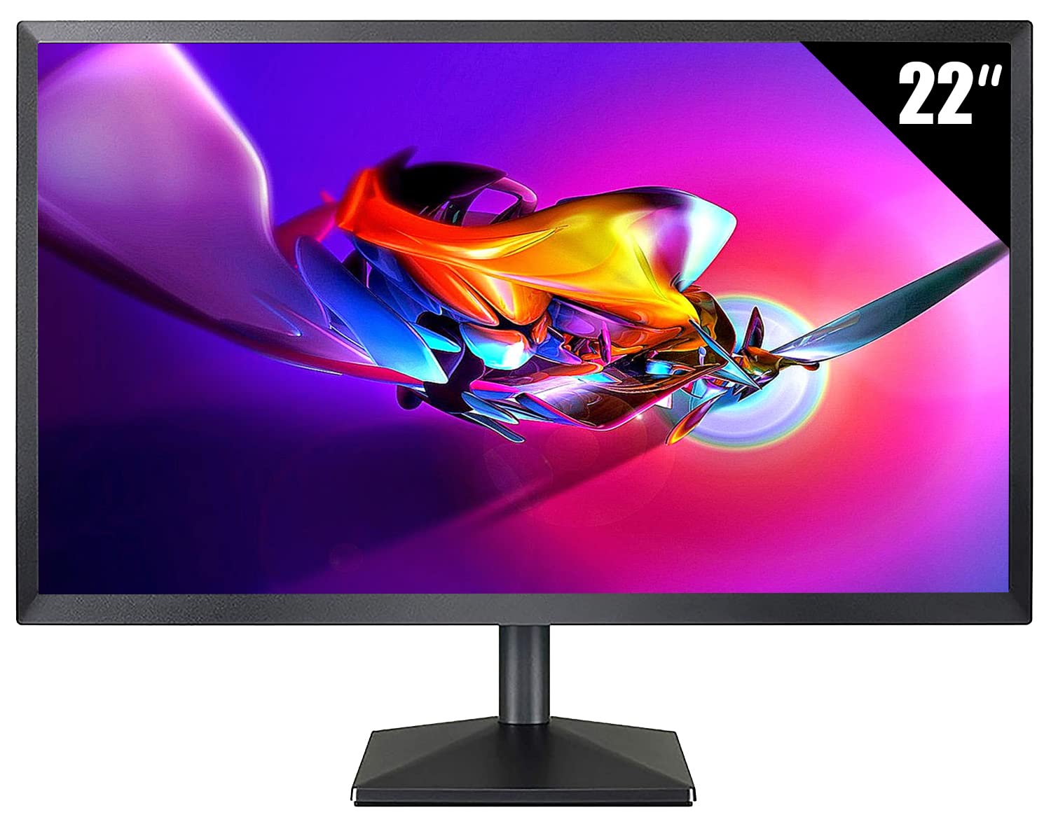 Computer Desktop PC, Intel Core i3-6100, TechMagnet Siwa 6, 8GB RAM, 240GB SSD (Fast Boot), 2TB HDD, RGB Keyboard Mouse, WiFi, 22 inch Monitor, Windows 10 Professional (Renewed)