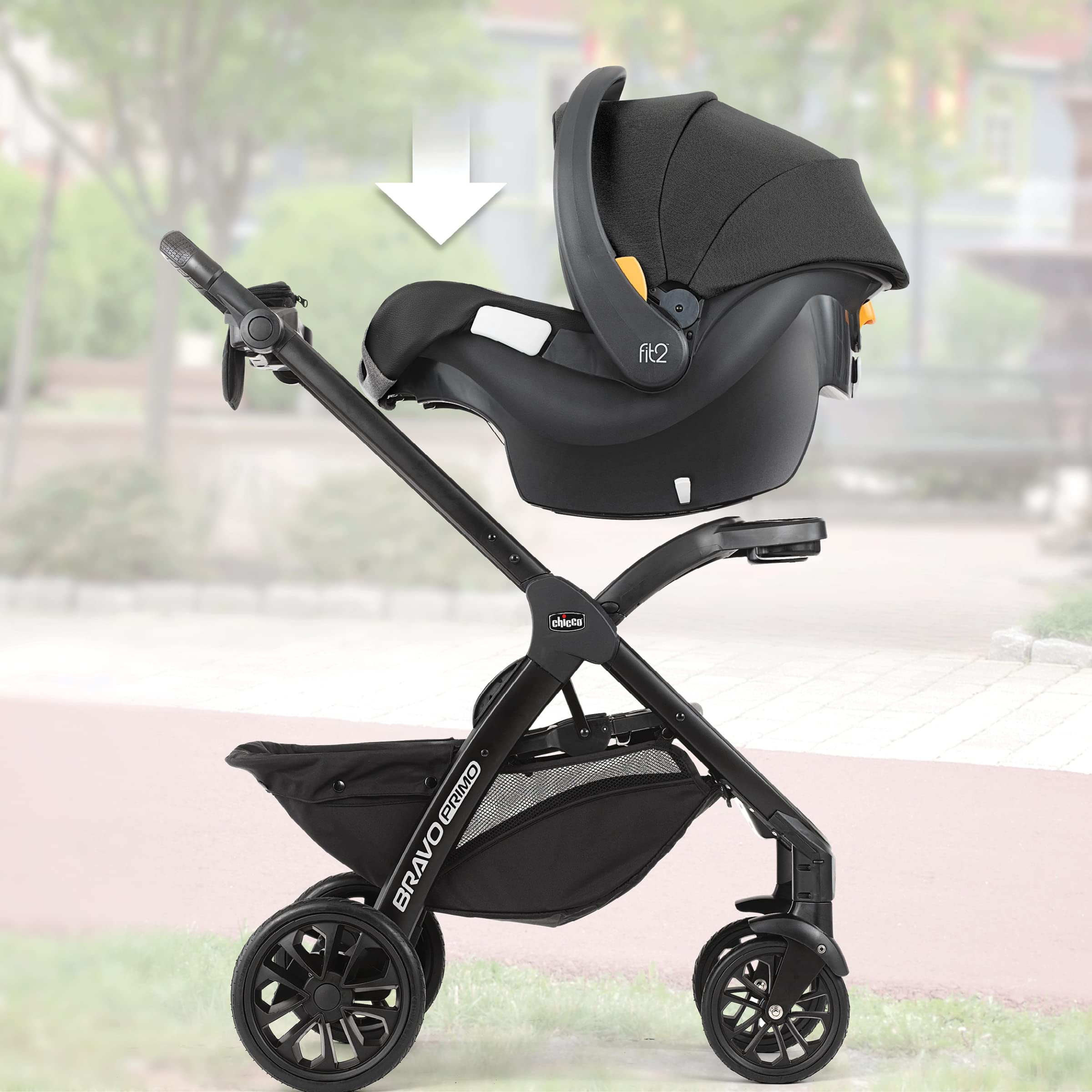 Chicco Fit2 Air Infant & -Toddler Car Seat - Marina | Grey/Blue