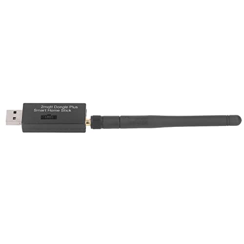 Emoshayoga WiFi Dongle, ESD Protection WiFi Antenna Stable Bluetooth 5.0 Safe Signal Scratch Resistance Wireless for Home(CC2652P with Programming Line)