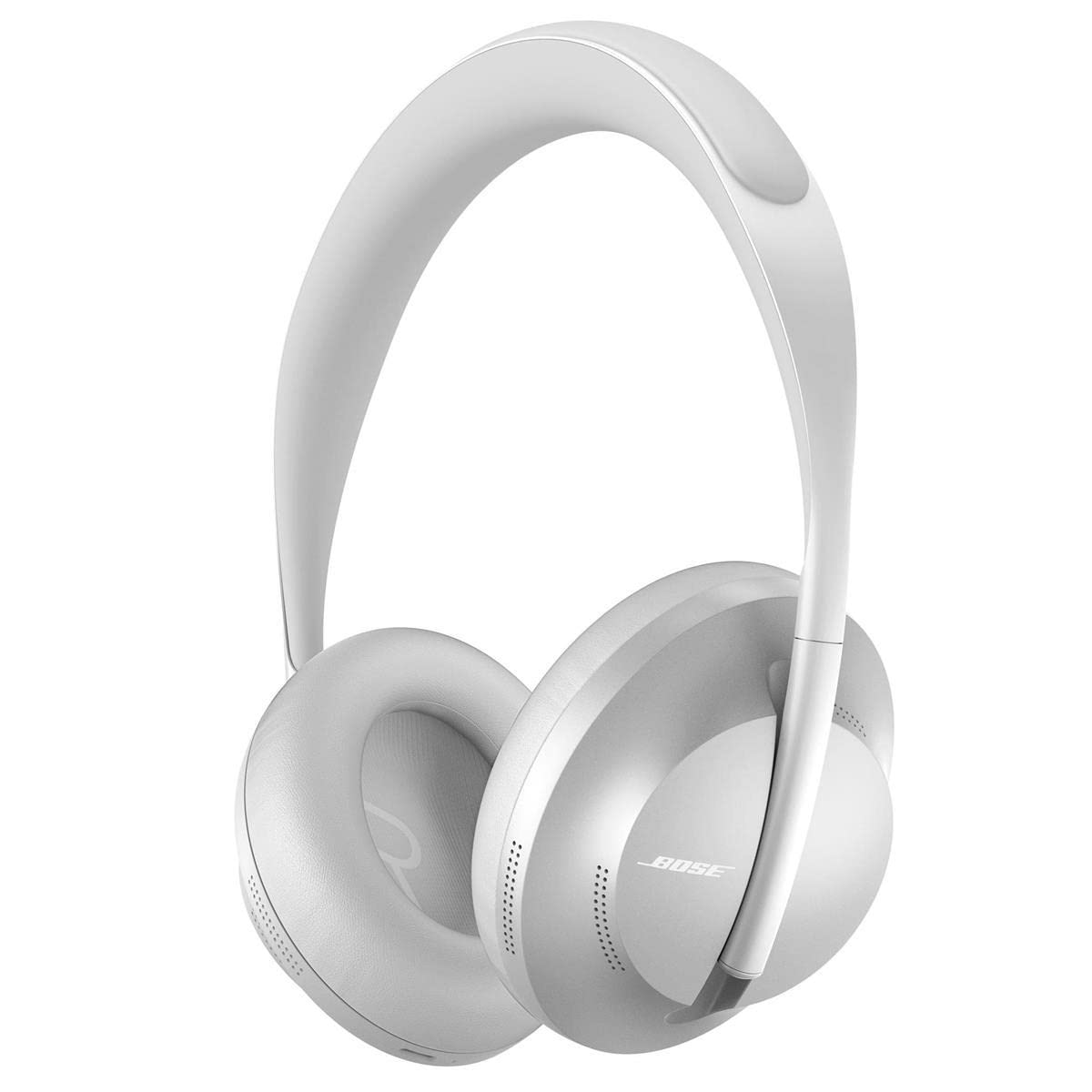 Bose Smart Soundbar 900, White Headphones 700 Noise Cancelling Bluetooth Headphones, Luxe Silver