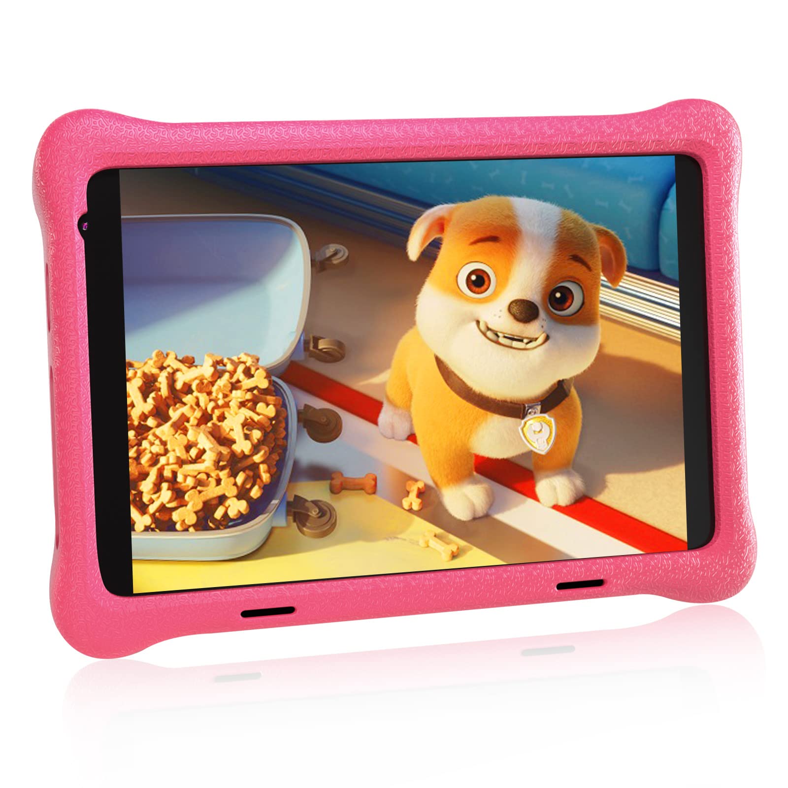 Cheerjoy Kids Tablet 8 inch Tablet for Kids 4000mAh 2GB+32GB HD 1280 * 800 Learning Kids Tablets with WiFi, Bluetooth, Dual Camera, Parental Control (Pink)