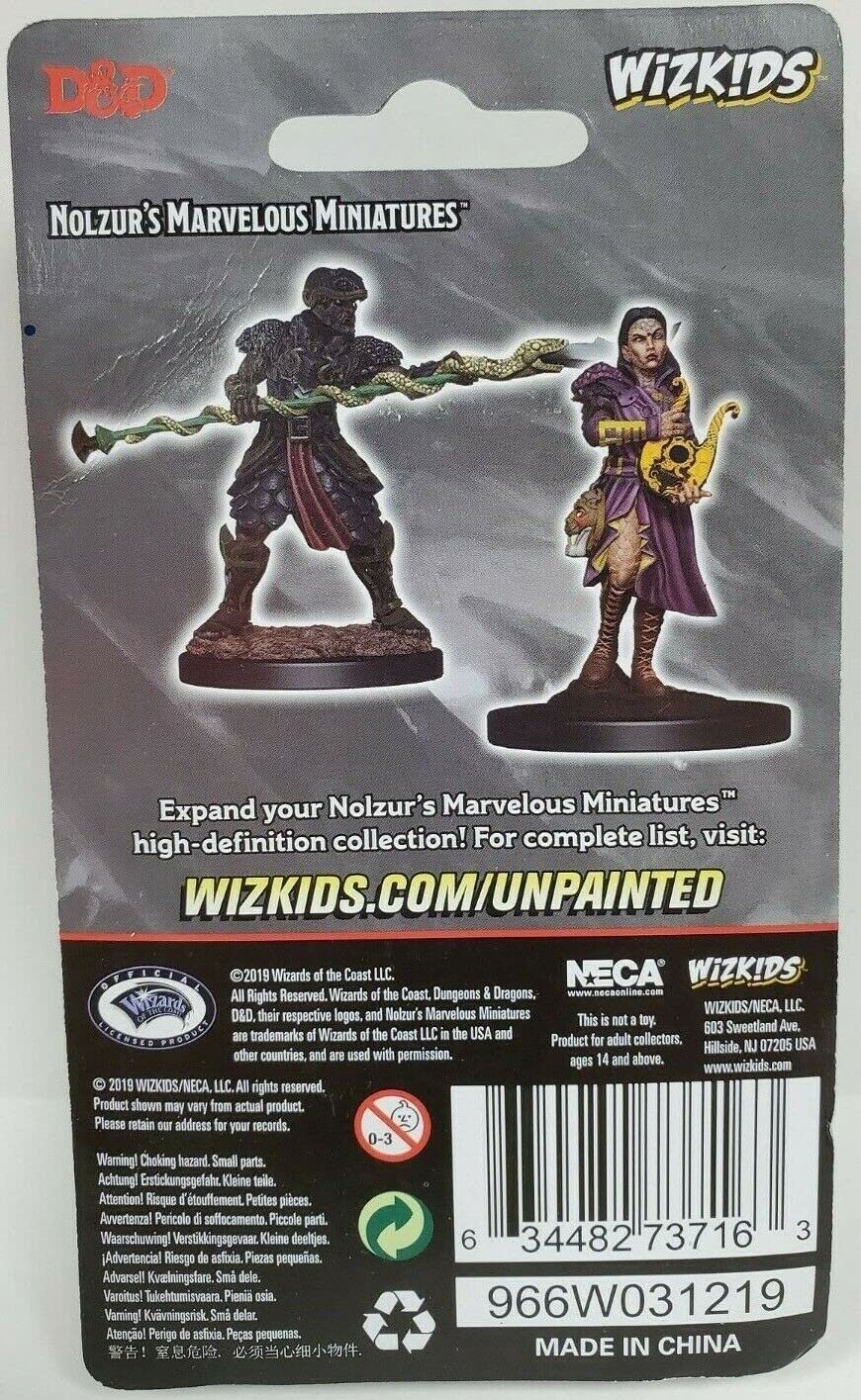 Nolzurs D&D Marvelous Unpainted Miniatures: Wave 9: Yaun-Ti Purebloods