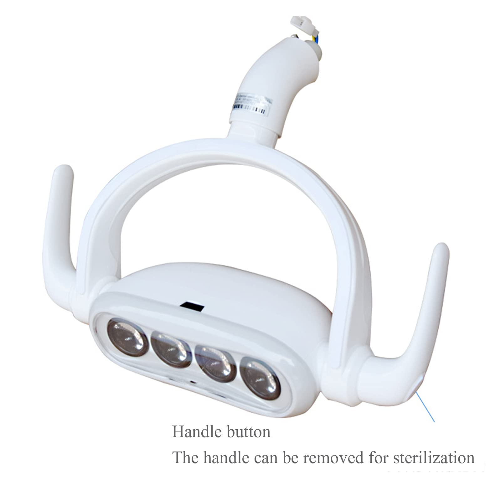 EMUR Dental Induction Lamp Led Oral Operation Light for Dental Unit Chair, 22mm Lamp Connector