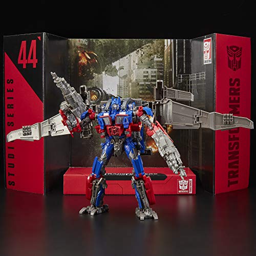 Transformers Toys Studio Series 44 Leader Class Dark of The Moon Movie Optimus Prime Action Figure - Kids Ages 8 & Up, 8.5"
