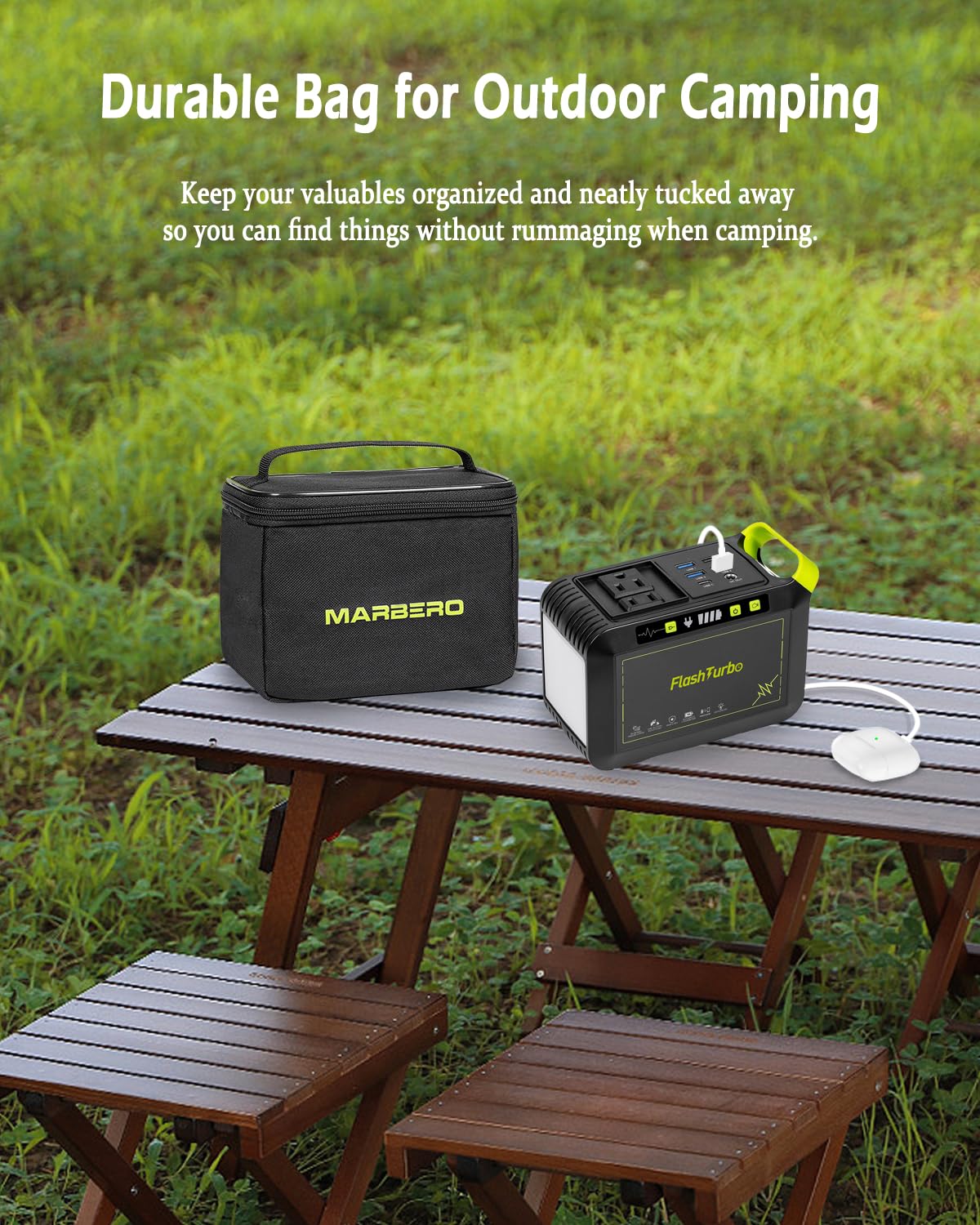 Carrying Case for M82 M82MAX Portable Power Station Carrying Bag Water Resistant Easy to Carry Exclusive for MARBERO