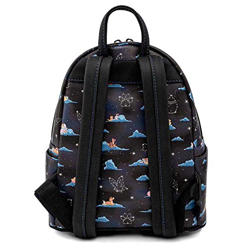 Loungefly Disney Classic Characters Clouds Womens Double Strap Shoulder Bag Purse
