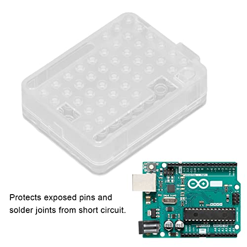 Electronic Housing, Easy Connection Circuit Board Enclosure Flame Retardant for Protection(Transparent)