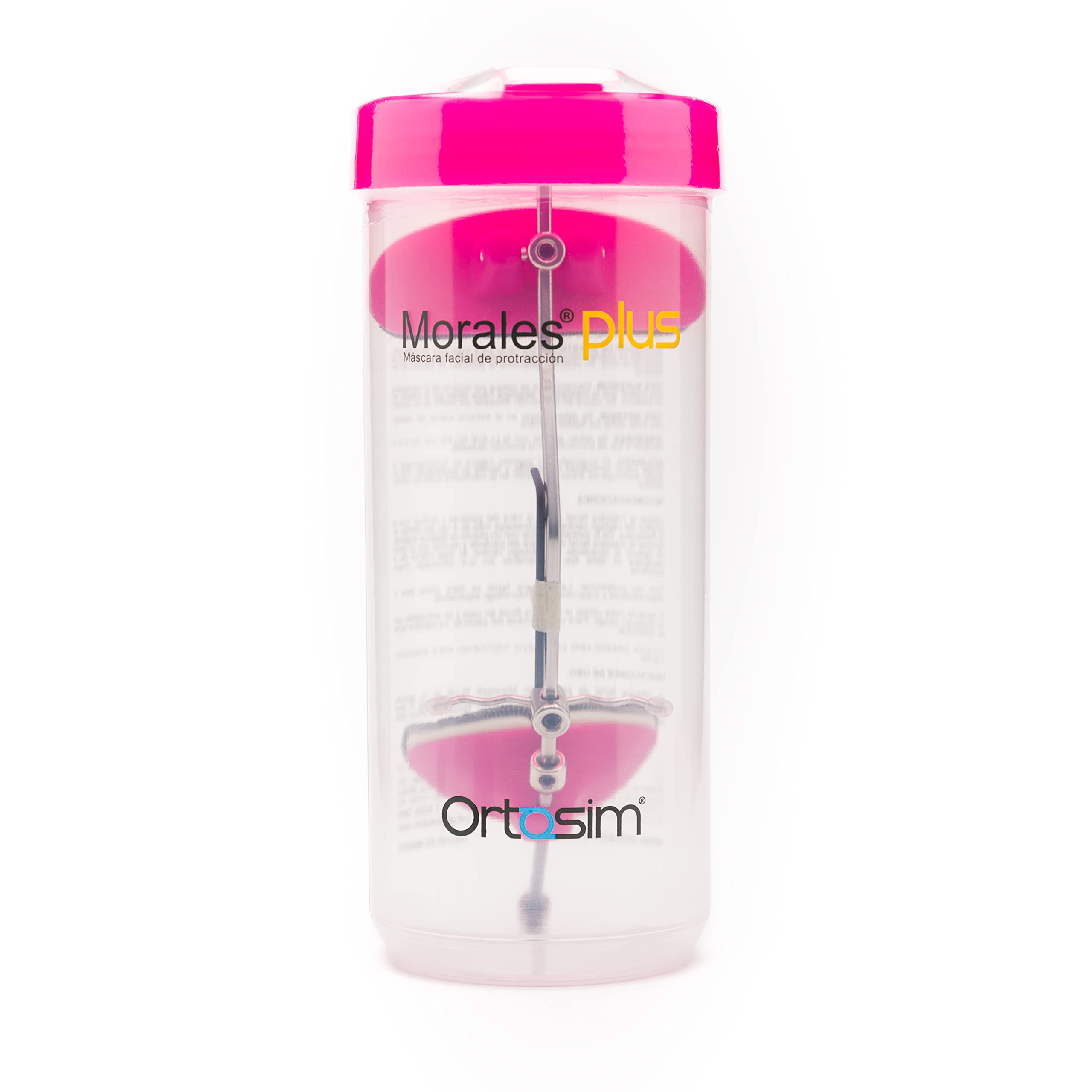 ORTOSIM Morales PLUS Protraction Face Mask | Anatomic Profile | Pink