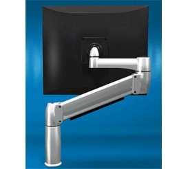 SpaceArm Monitor Arm - Bolt Thru, Platinum