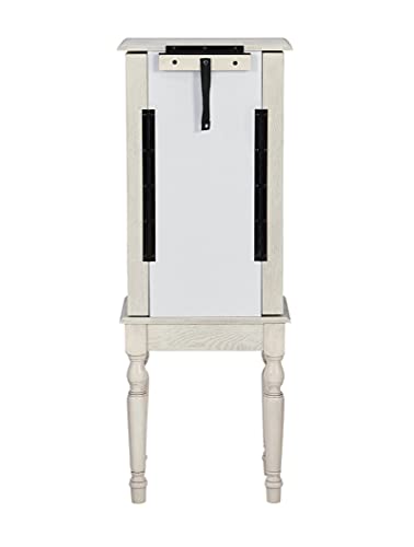 Powell Darcy Off White Jewelry Armoire