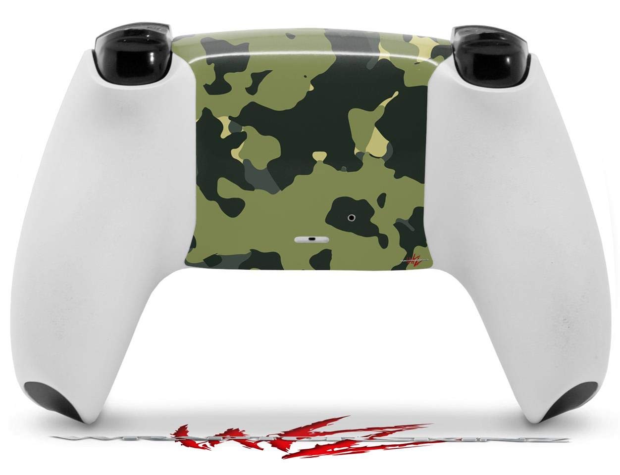 WraptorSkinz Skin Wrap compatible with Sony PS5 DualSense Controller WraptorCamo Old School Camouflage Camo Army (CONTROLLER NOT INCLUDED)