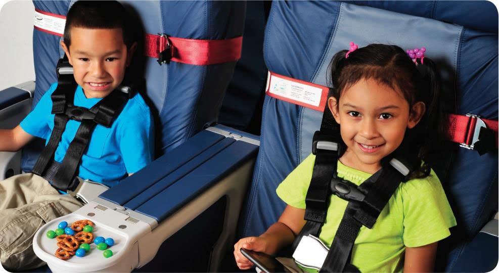 Child Airplane Safety Travel Harness - Kids and Toddlers Flying Safety Device
