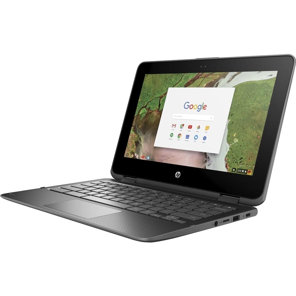 HP Chromebook x360 11 G1 EE 11.6" Touch 4GB 32GB SSD Celeron� N3350 1.1GHz ChromeOS,�Gray (Renewed)