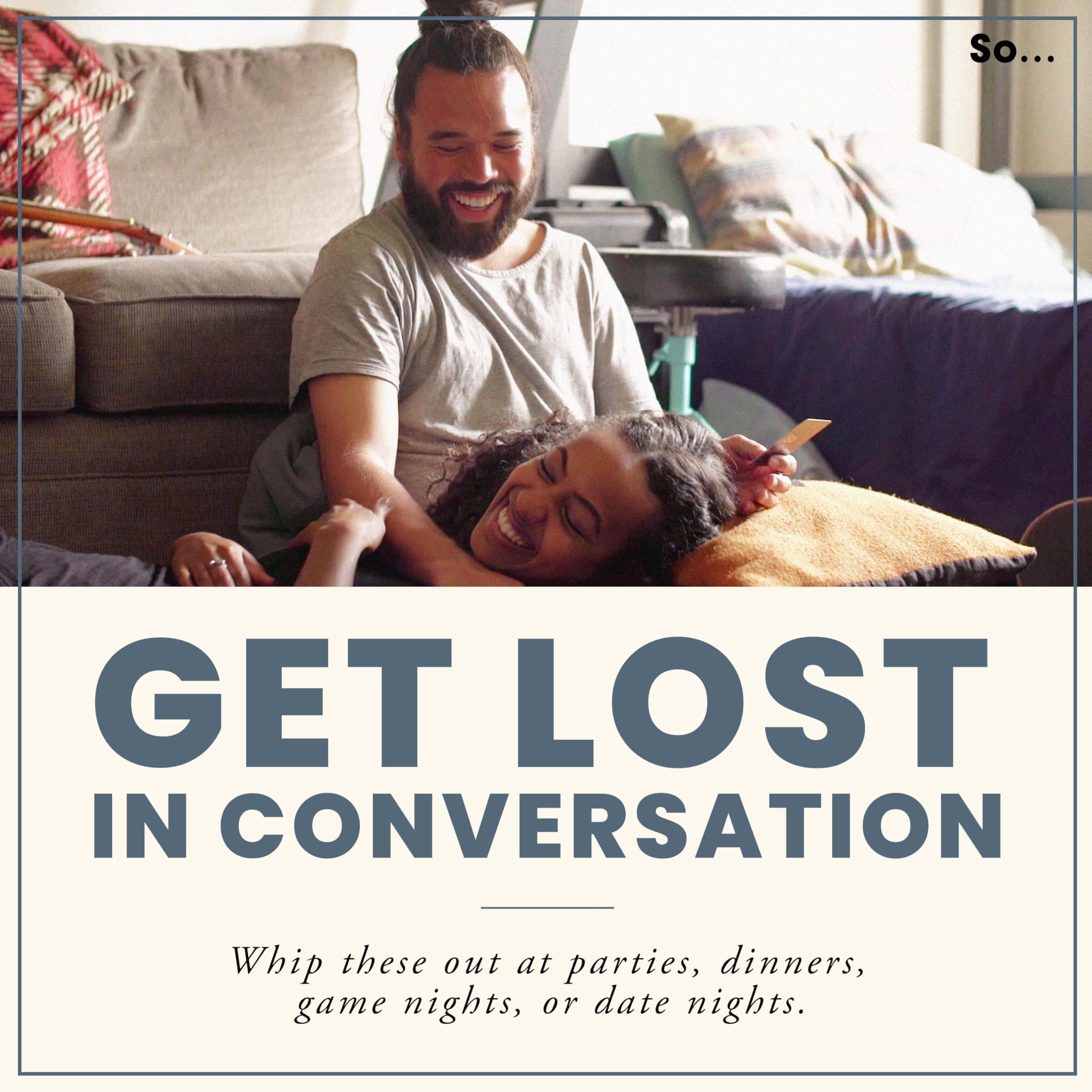 SO ... Cards Deep Conversation Starter Cards for Adults - Thoughtful & Engaging Question Card Games for All Occasions (Volume Two)
