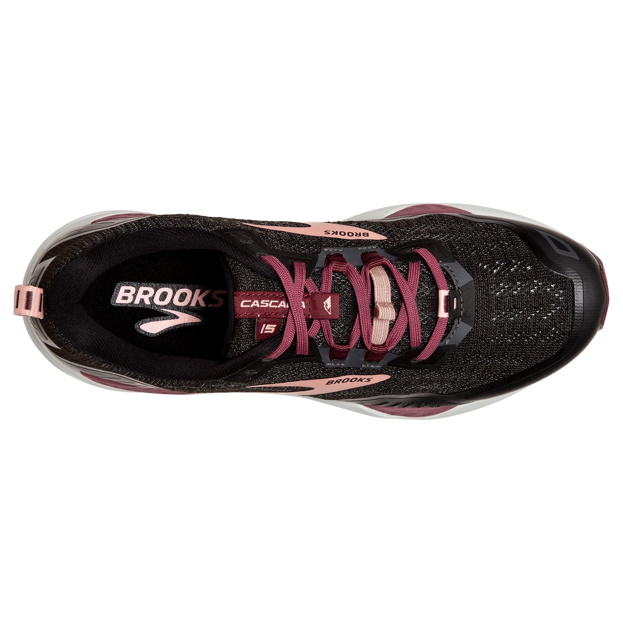 Brooks Women's Ghost 13 Running Shoe - Ombre/Black/Primrose - 10 Medium