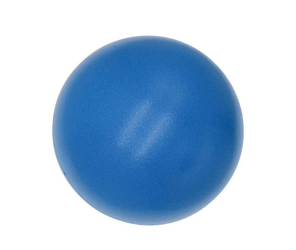 CIZEBO 4 inch Therapy Ball for Release Hip Flexors, Pain Relief for Lower Back Thigh Muscles, Small Exercise Ball for Physical Therapy, Blue