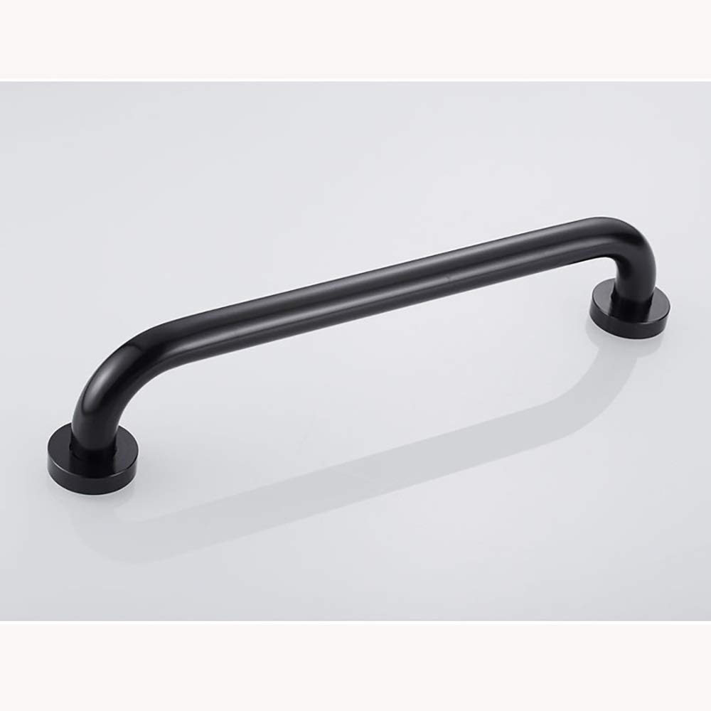 NEWCES Grab Bars,Bathroom Safety Handrail Anti-Slip Wall Mount Space Aluminum Shower Bars Towel Rack Fit Bathtub Bathroom Kitchen Stairway Use (Color : White, Size : 40cm)