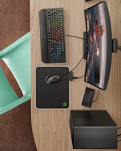 HP Pavilion Gaming Desktop, 10th Generation Intel Core i5-10400F Processor, NVIDIA GeForce GTX 1650 Graphics, 8 GM RAM, 256 GB SSD, Windows 11 Home (TG01-1120, Shadow Black)