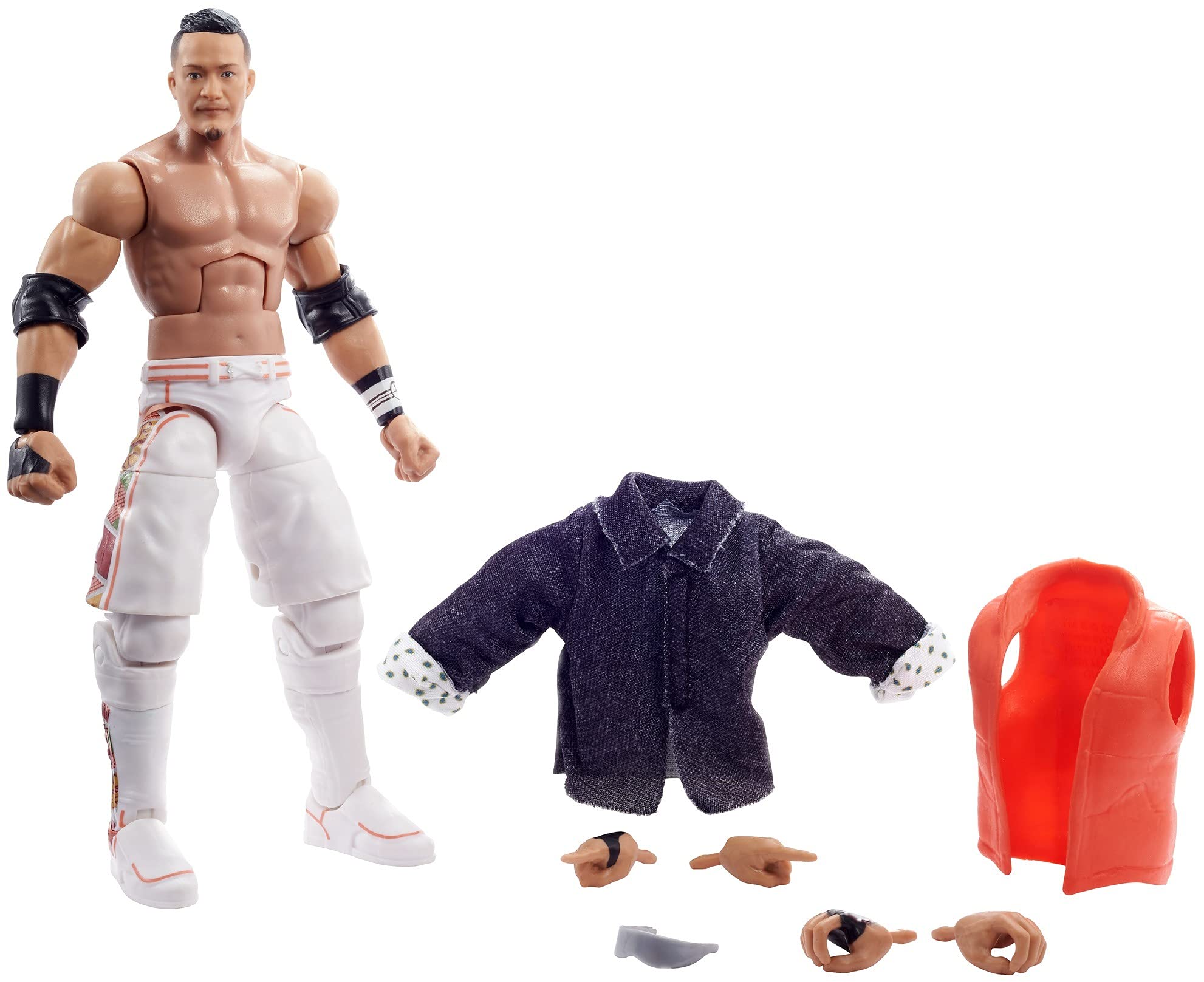 WWE Kushida Elite Collection Action Figure, 6-in Posable Collectible Gift for WWE Fans Ages 8 Years Old & Upâ