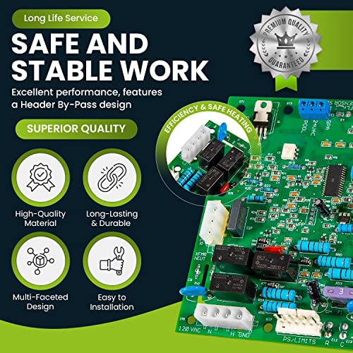 FDXLICB1930 FD Integrated Control Board Replacement Kit for Hayward Universal H-Series Low Nox Pool Heater Models, for H150FDN/FDP, H200FDN/FDP H250FDN/FDP, H300FDN/FDP, H350FDN/FDP, H400FDN/FDP