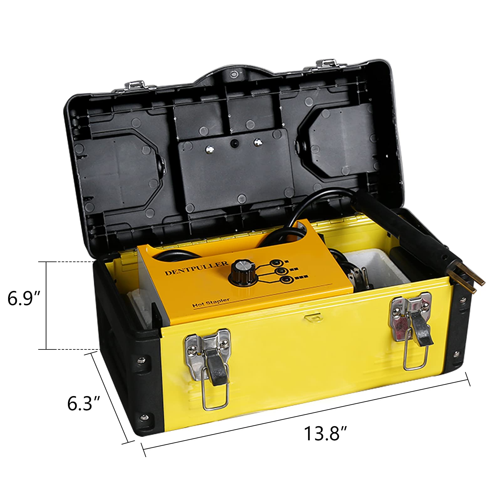 DENTPULLER 60W Plastic Welder Hot Stapler,110V Bumper Plastic Repair Welding Kit