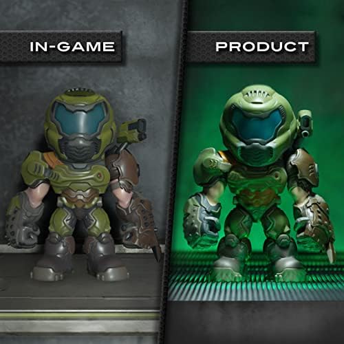 Numskull Doom Slayer Doom Eternal in-Game Collectible Replica Posable Toy Figure - Official Doom Merchandise - Limited Edition