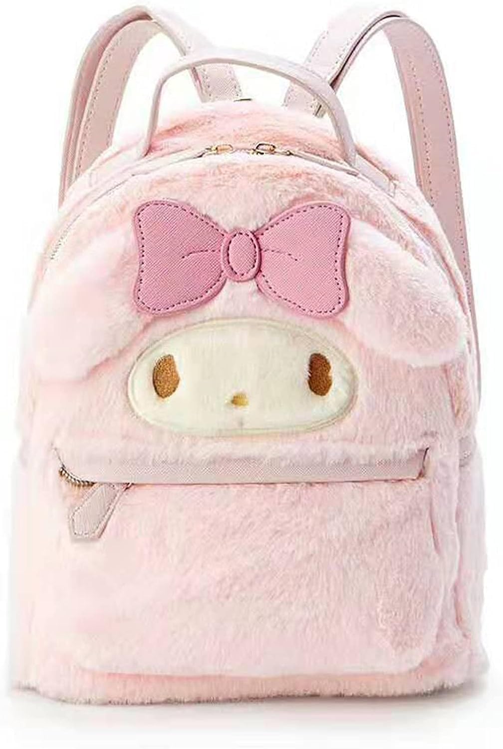 Cute Mini Kawaii Backpack Toddler - Cartoon Plush Backpack for Girls Anime Accessories Kawaii Mini Small Backpack（Pink）