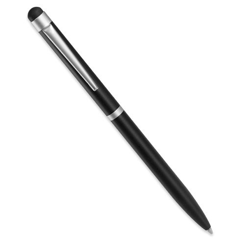 BoxWave Stylus Pen for Panasonic Toughbook CF-C2 (Stylus Pen by BoxWave) - Meritus Capacitive Styra, Capacitive Stylus with Ballpoint Pen for Panasonic Toughbook CF-C2 - Jet Black