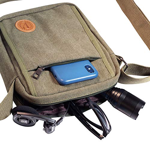 Nupouch Tahoe Crossbody Bag, Crossbody Purse, Travel Pack, Tan