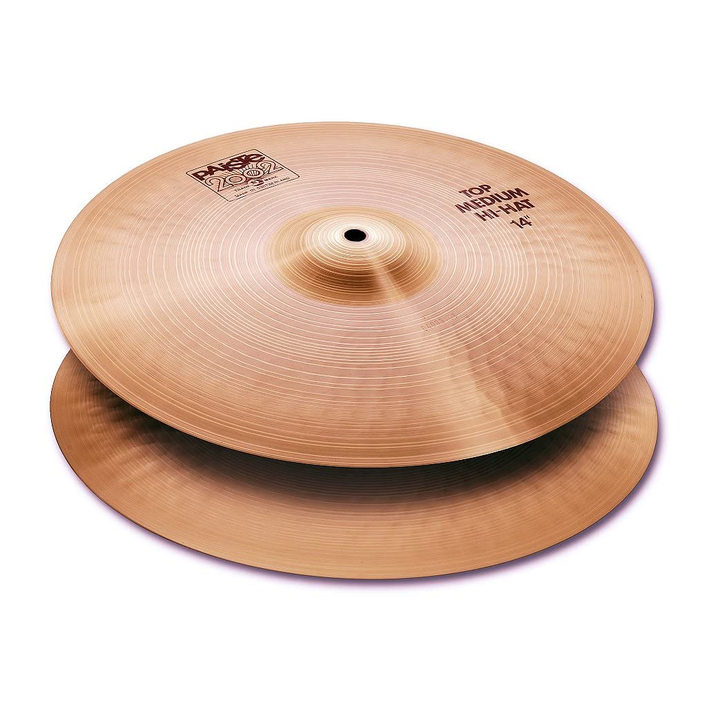 Paiste 2002 Classic Cymbal Medium Pair Hi-Hat 14-inch