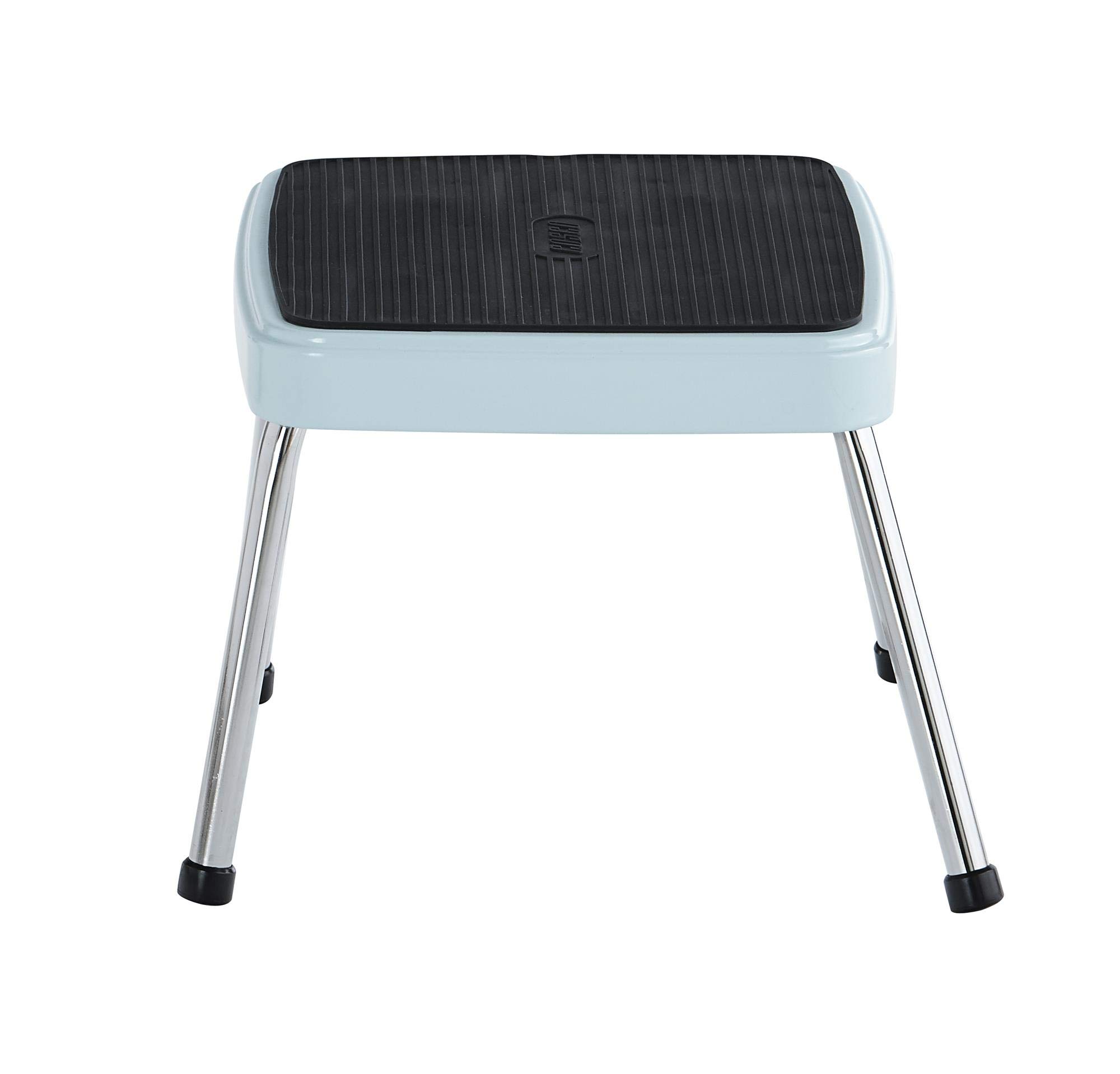 COSCO Stylaire Retro 1-Step Steel Step Stool, Teal