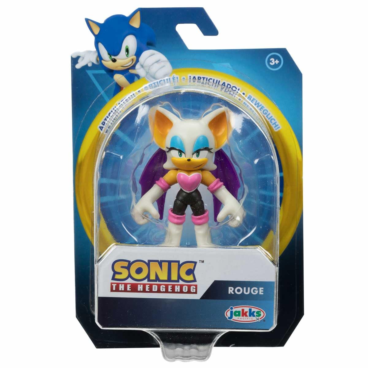 Sonic the Hedgehog 2.5" Inch Figure Wave 10 - Rouge