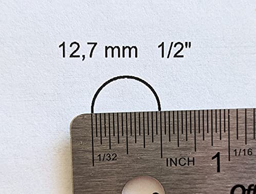 Plastic Stopper Replacement Plug for Salt and Pepper Shakers, Flower Pots, Bottles, Pipes etc 5/8”, 9/16”, 1/2” (6 pcs)