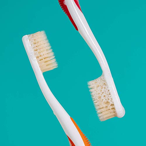 MOUTHWATCHERS - Manual Toothbrushes - Clean Teeth for Family - 4 Count - Floss Bristle Silver - Invented by Doctor Plotka's