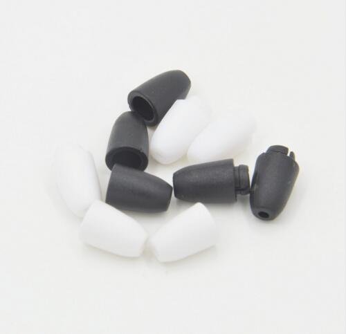 Sopeace 50pc Break Away Safety Clasp for Teething Necklaces and Bracelets Plastic Breakaway Clasps for Necklace (White)