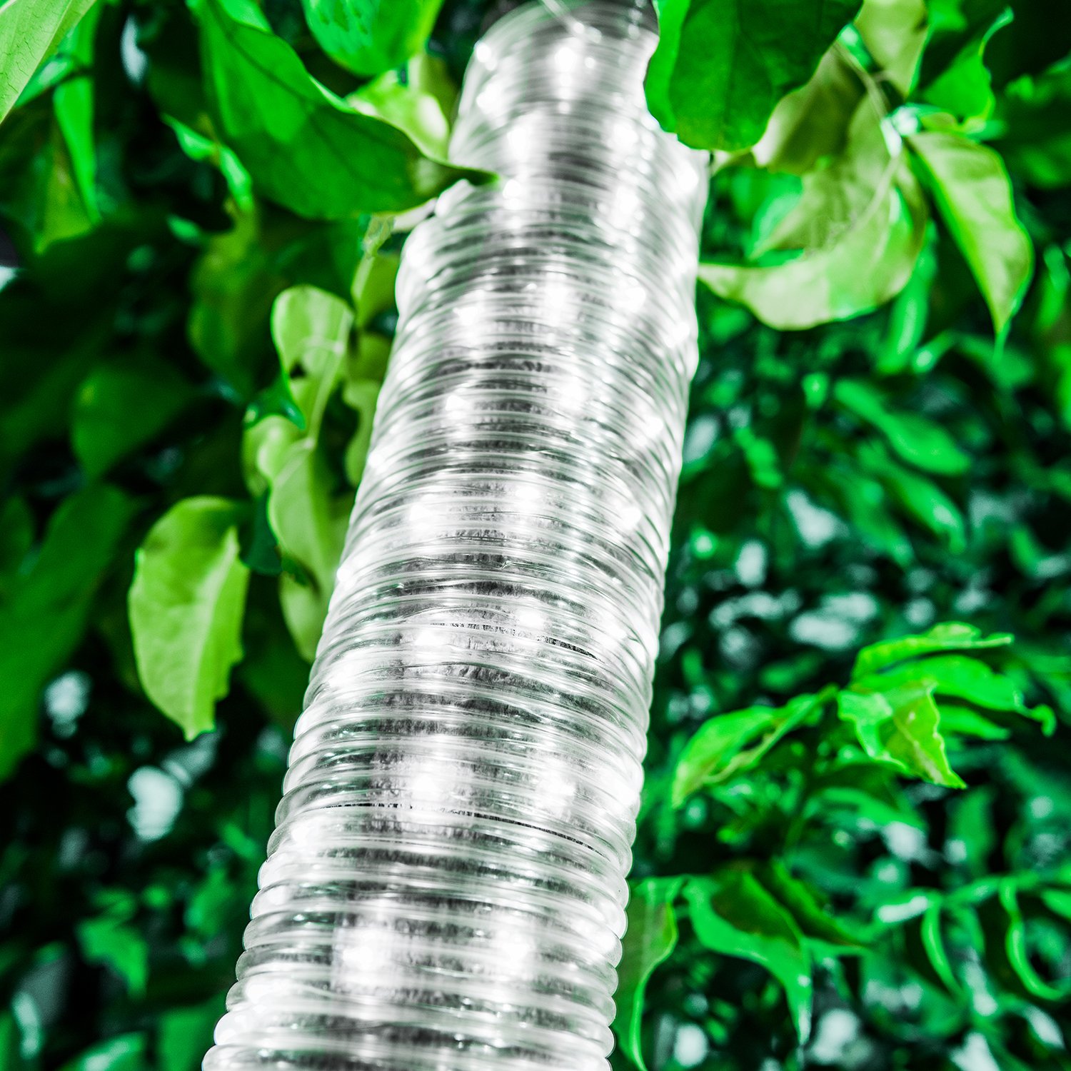 Oak Leaf Outdoor Solar String Lights, 41 Feet Solar Rope Lights 100LED Outdoor Lighting Rope, Waterproof Copper Wire Tube Lights with Solar Panel for Outdoor Indoor Home Garden Patio Parties