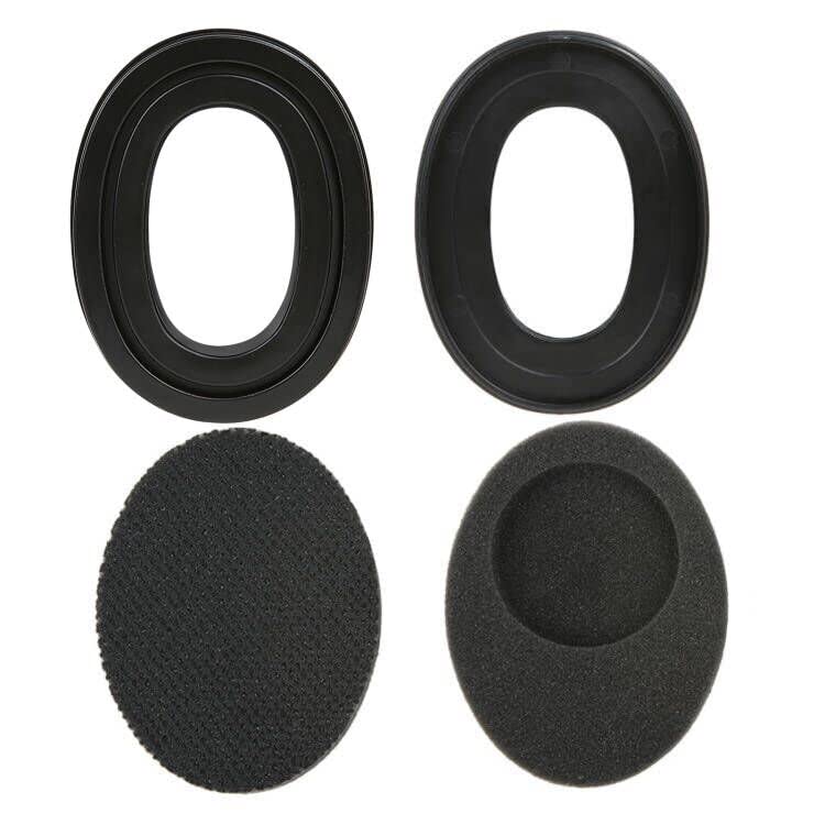Gel Ear Pads Gel Seals for Sordin Supreme Pro X, Gel Ear Cushion Silicone Earmuff Ear Hygiene Kit Compatible with Sordin Supreme Active Ear Muff Series 1 Pair