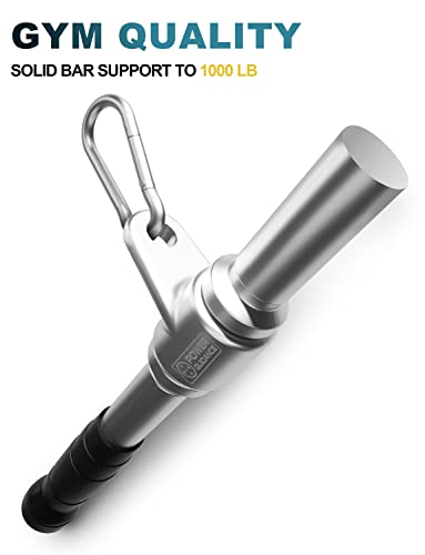 POWER GUIDANCE Triceps Pull Down Attachment, Cable Machine Accessories for Home Gym, Lat Pull Down Attachment Weight Fitness