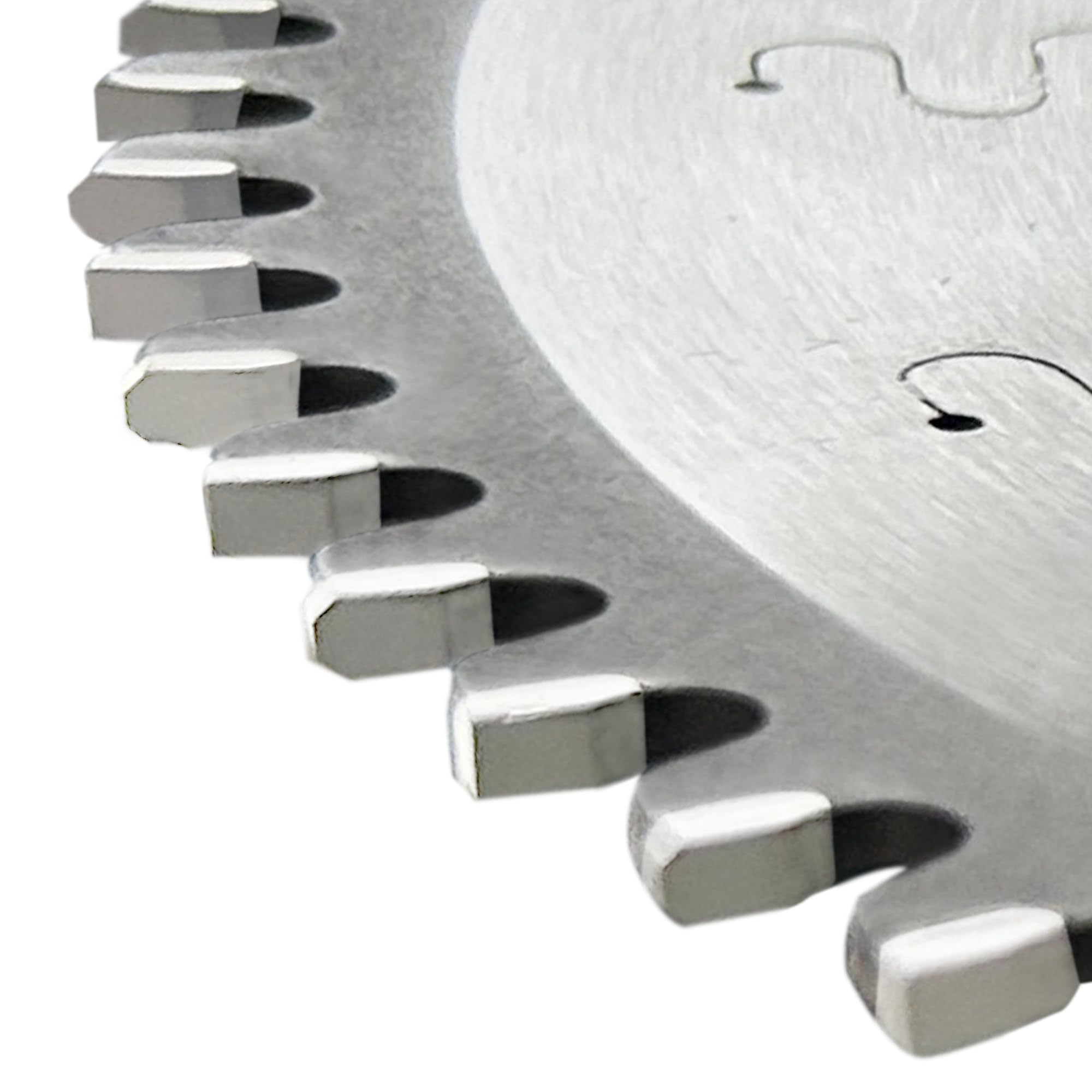 FOXBC 10-Inch Saw Blade 80-Tooth TCG for Aluminum and Non-Ferrous Metal & Plastic Cutting with 5/8-Inch Arbor