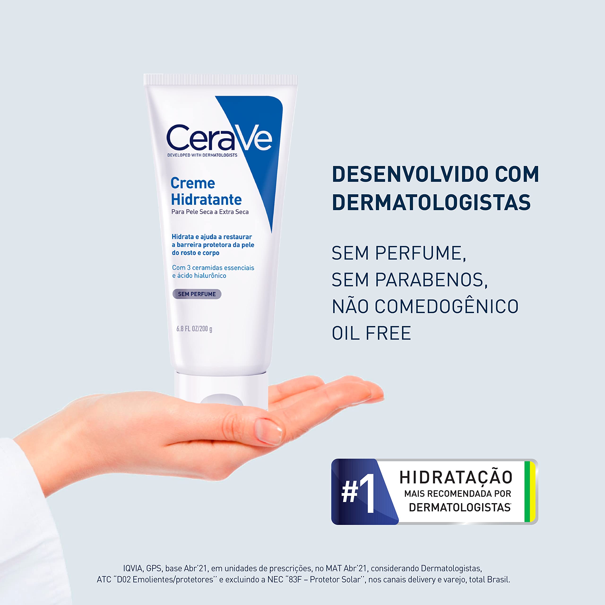 CeraVe Moisturizing Cream | 12 oz | Daily Face & Body Moisturizer for Dry Skin