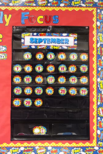 Teacher Created Resources Superhero Monthly Headliners (5590)