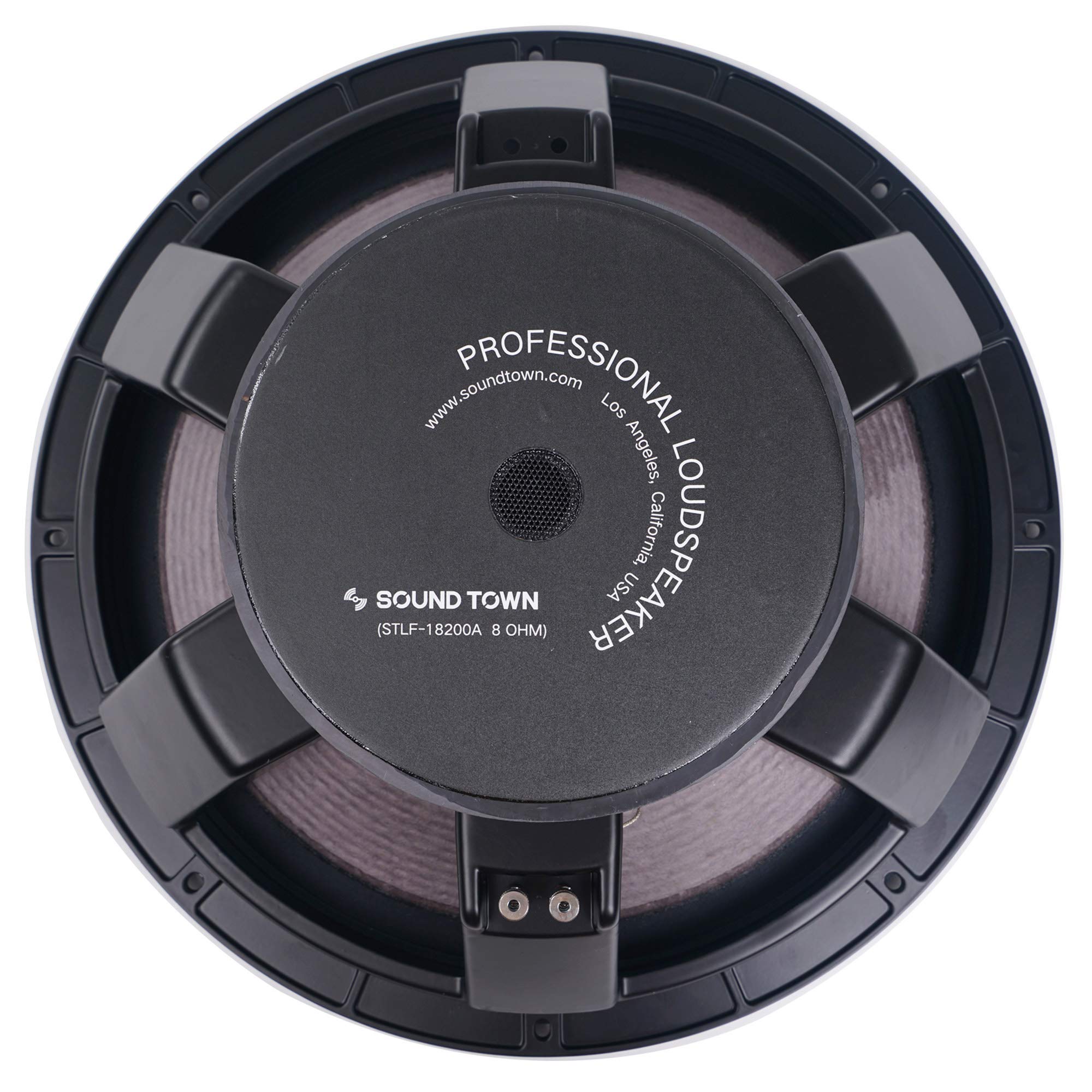Sound Town 18β 800W Cast Aluminum Frame Woofer (Low Frequency Driver), Replacement Woofer for PA/DJ Subwoofer Cabinet (STLF-18200A)