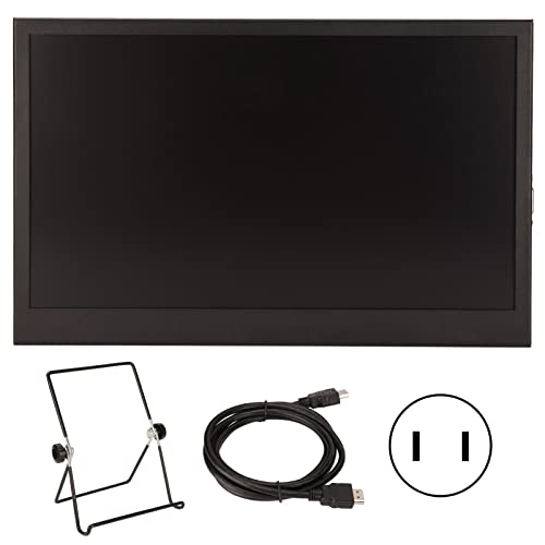 ciciglow 11.6 inch Portable Monitor, 1920 x 1080 IPS VGA HDMI Computer Display, Support Wall Mounted and Desktop Installation, for Computer, Automation Equipment Display, etc.(US)