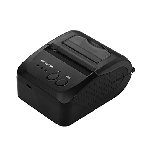 GAELOP DFHBFG Portable Mini Direct Thermal Printer Thermal POS Receipt Printer with 2000mAh Battery USB/BT Mobile Printer